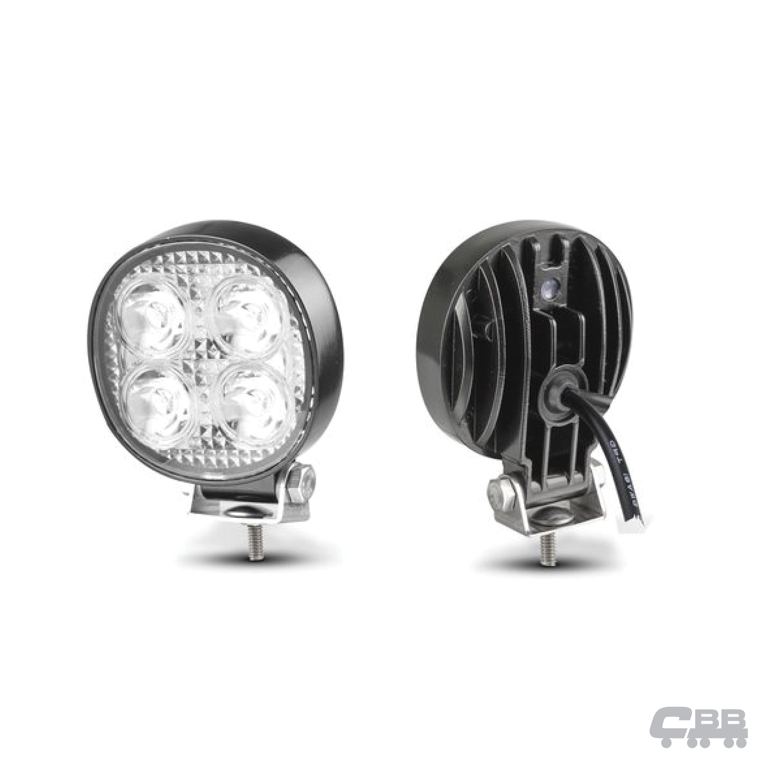LED AUTOLAMPS 7512BM ROUND FLOOD/REVERSE LAMP - 7512BM – Chris's Body ...