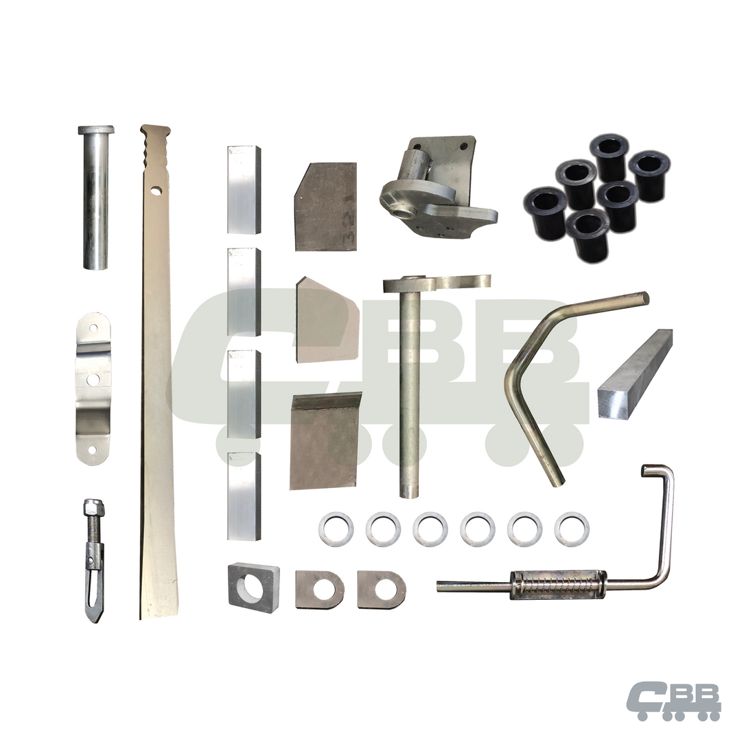 TAILGATE HINGE ASSEMBLY - 2 WAY HINGE - COMPLETE KIT - STD - ALLOY ...