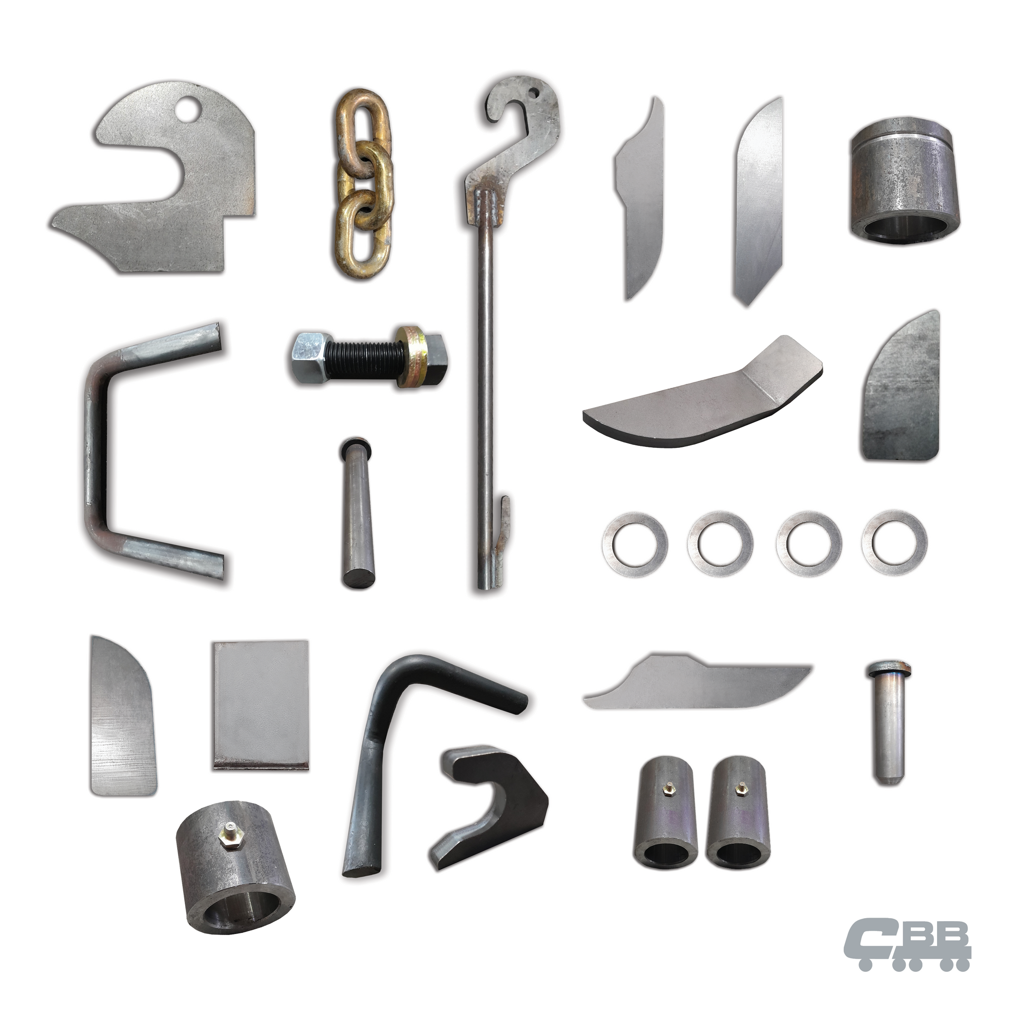 TAILGATE HINGE ASSEMBLY- 2 WAY HINGE - COMPLETE KIT - STD - HARDOX ...